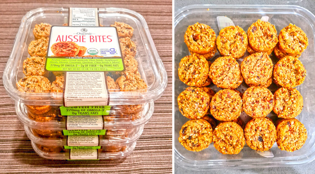 Finding Lactation Cookies - Aussie Bites from Costco